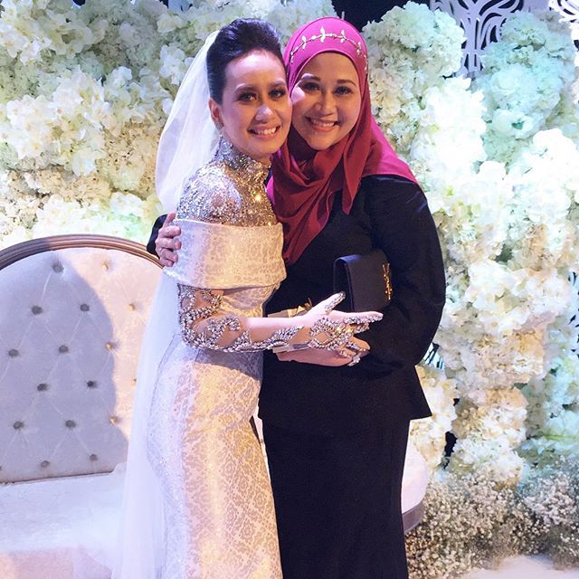 Gambar Sekitar Majlis Resepsi Marsha Milan, Suami