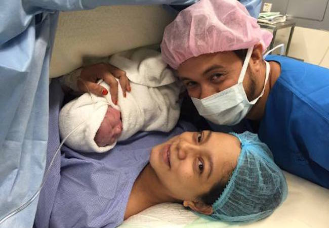 Linda Rafar, Suami Selamat Timang Cahaya Mata Lelaki