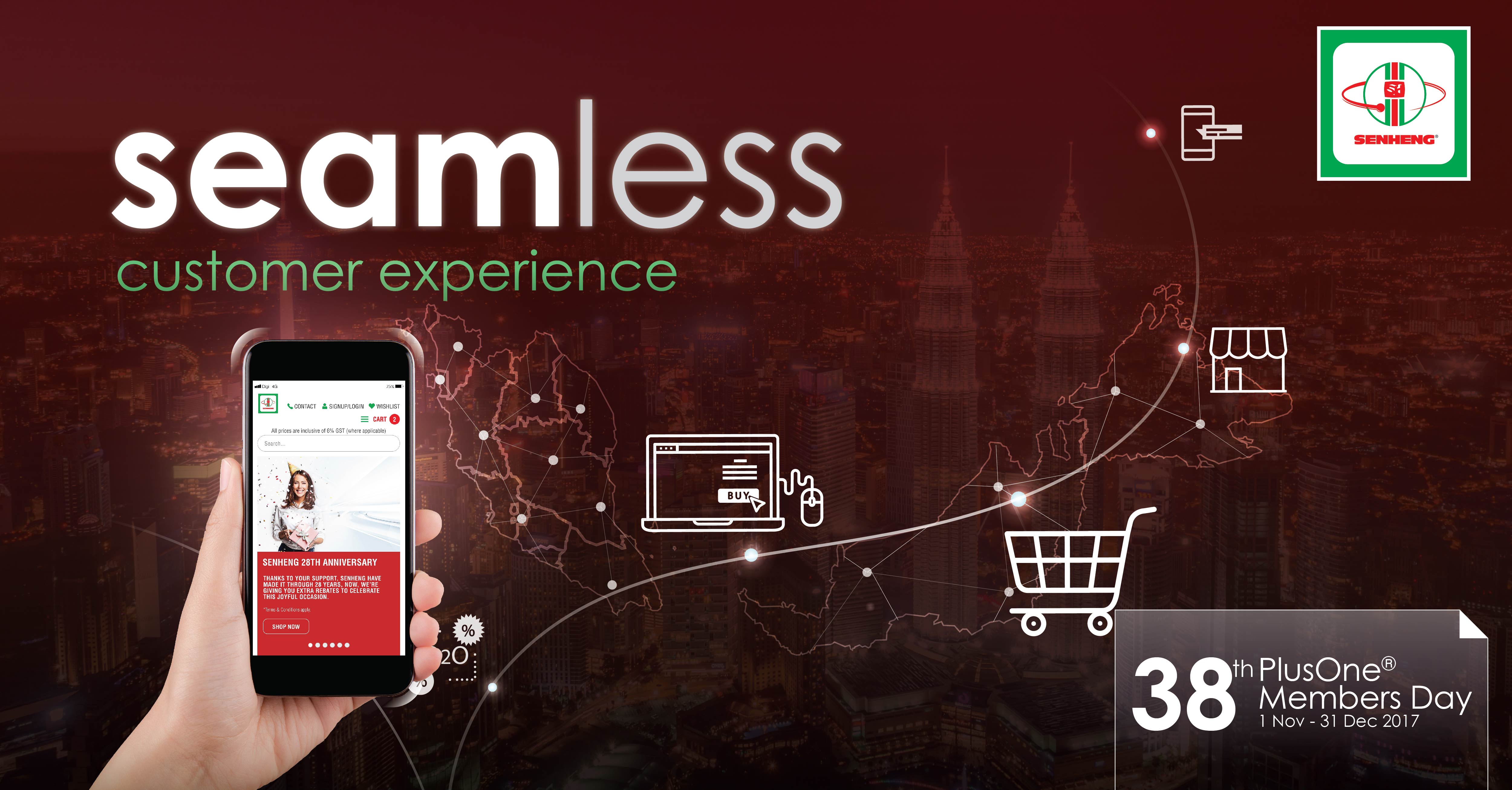 Wow, Diskaun sampai RM1,500 di Senheng Sempena 38th PlusOne Members Day