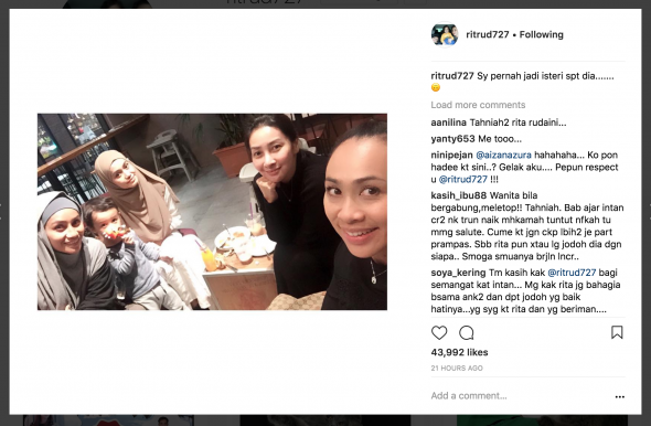 Rita Rudaini Faham Kesedihan Intan Liana Rita Rudaini Faham Kesedihan Intan Liana