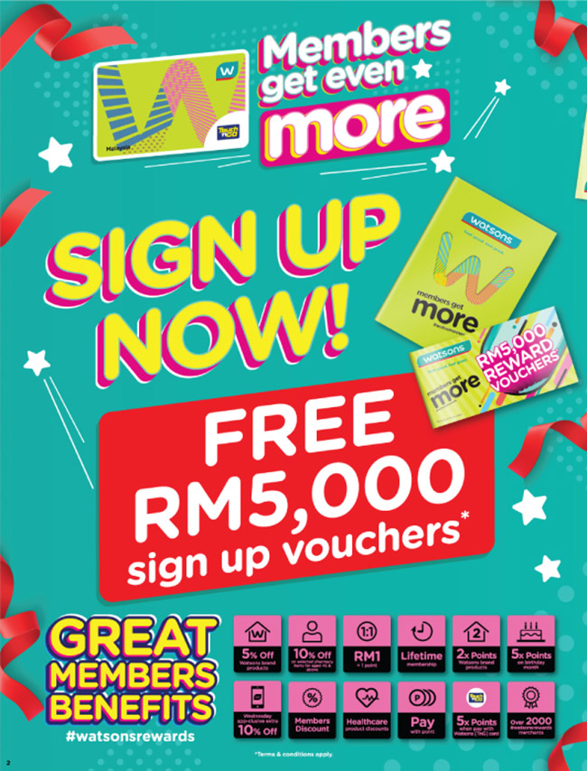Ini Antara 5 Kelebihan Kad Watsons Yang Boleh Buat Anda Beli Tanpa ...