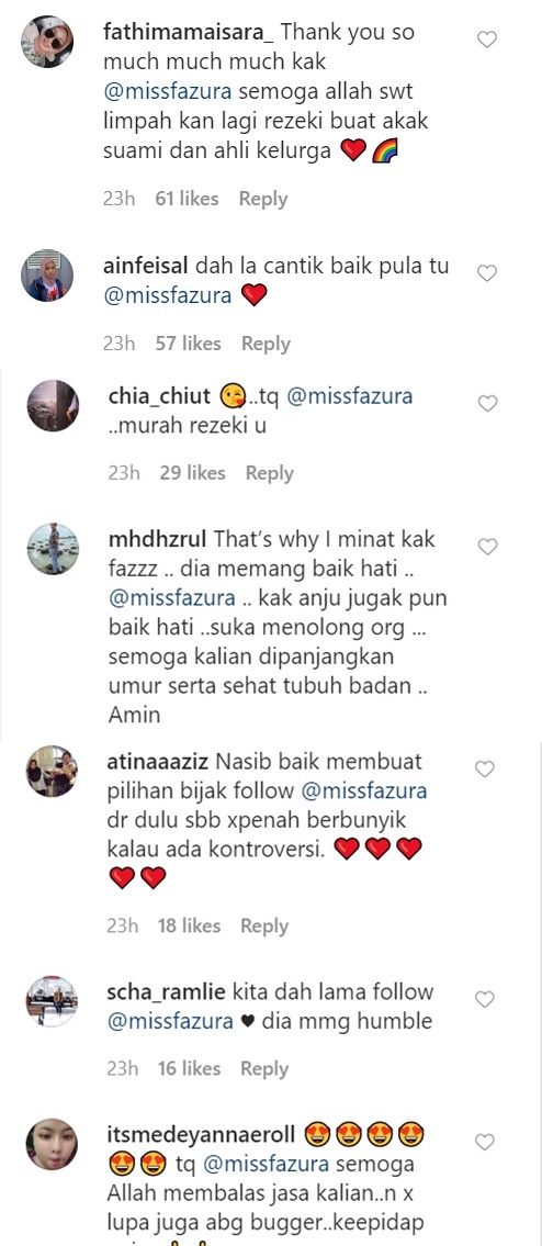 Fazura Diam-Diam Sumbang Dana Untuk Kerja Amal Zarina Anjoulie Fazura Diam-Diam Sumbang Dana Untuk Kerja Amal Zarina Anjoulie