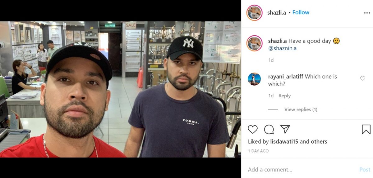 Netizen Terkejut Rupanya Suami Emma Maembong Ada Kembar