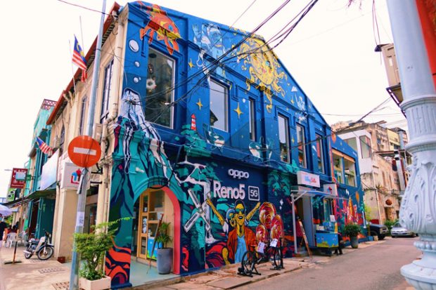 Seriouslah Dekat KL Ada Street Art Baru Yang Boleh Tukar Design Siang ...