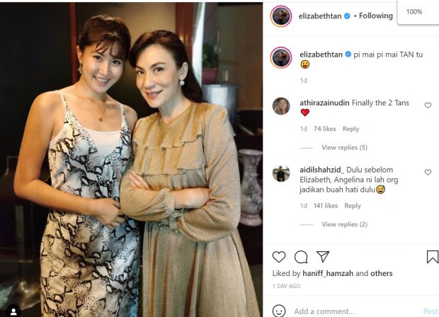 2 Minggu Kahwin, Peminat Nampak Baby Bump Elizabeth Tan?