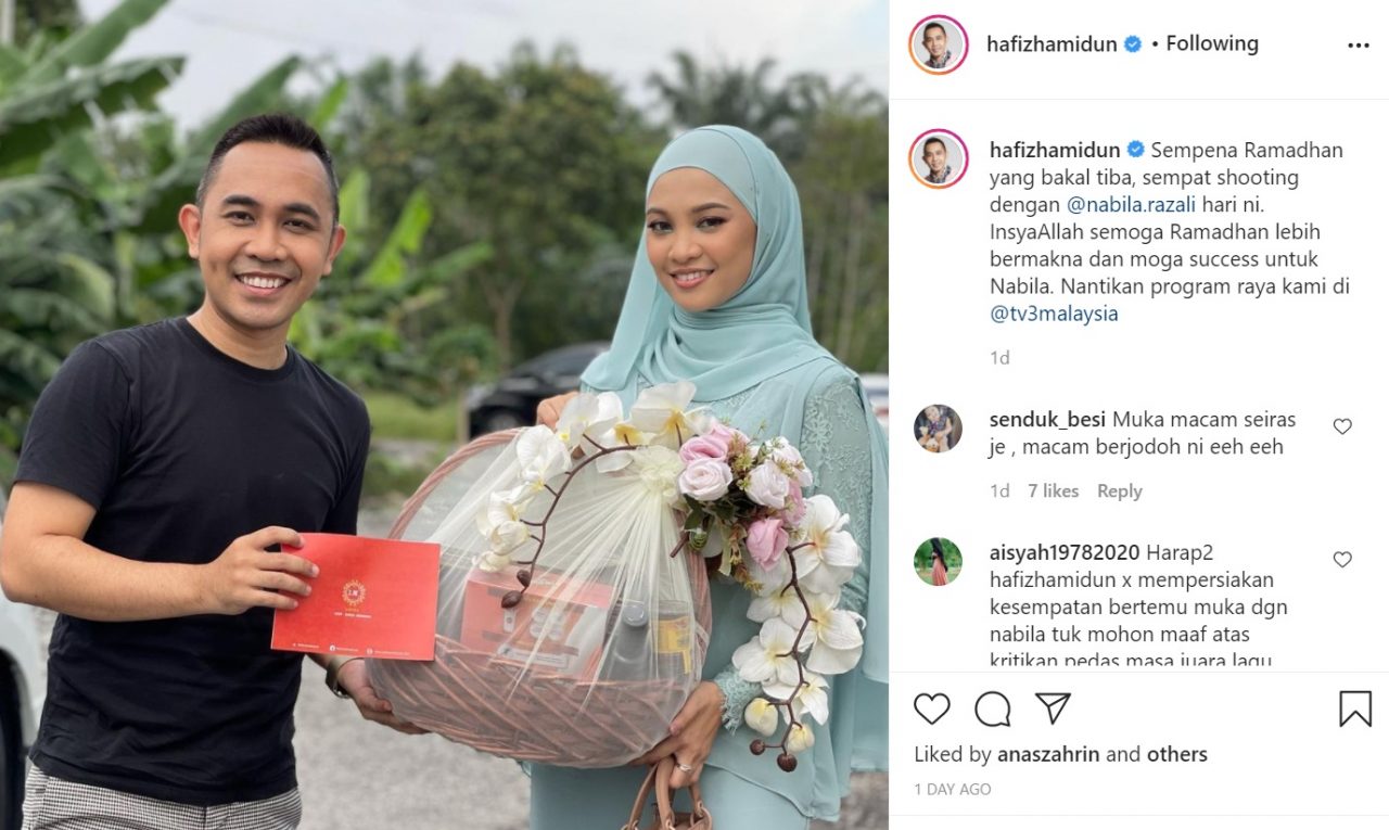 Hafiz Hamidun & Nabila Razali Sudah Berdamai