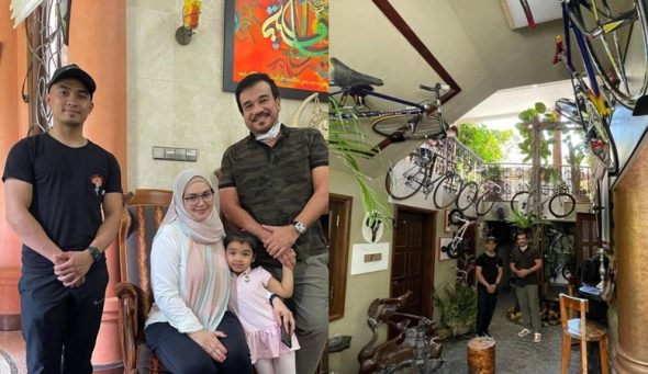 Azizul Terkesima Lihat Koleksi Basikal Siti Nurhaliza
