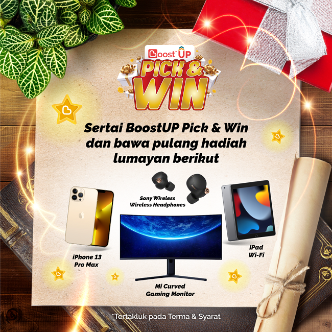 Geng! Boleh Jadi Jutawan Boost Stars Dengan Rebut 10 Juta Boost Stars!