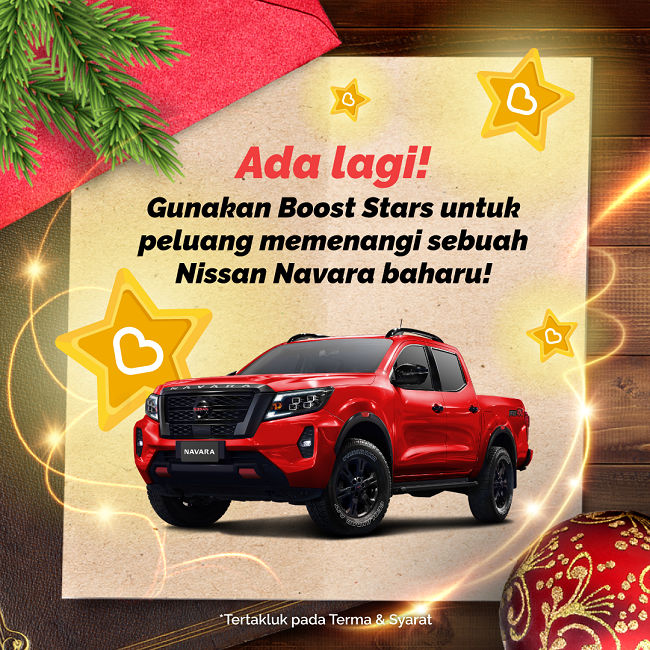 Geng! Boleh Jadi Jutawan Boost Stars Dengan Rebut 10 Juta Boost Stars!