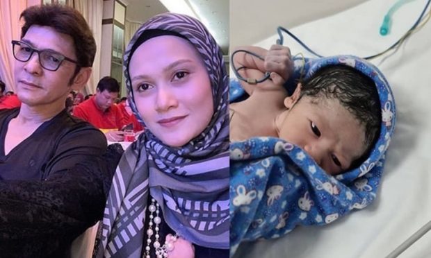 Jamal Abdillah Timang Anak Kelima Pada Usia 63 Tahun