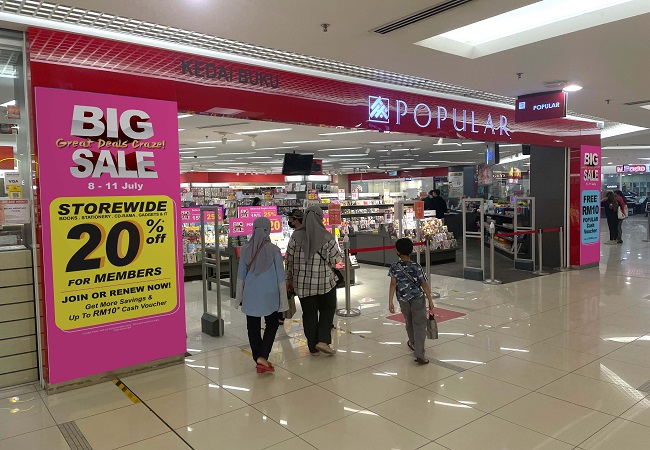 Jualan Besar Kedai Buku POPULAR/HARRIS Ini Buat Korang Jadi Tak Keruan!