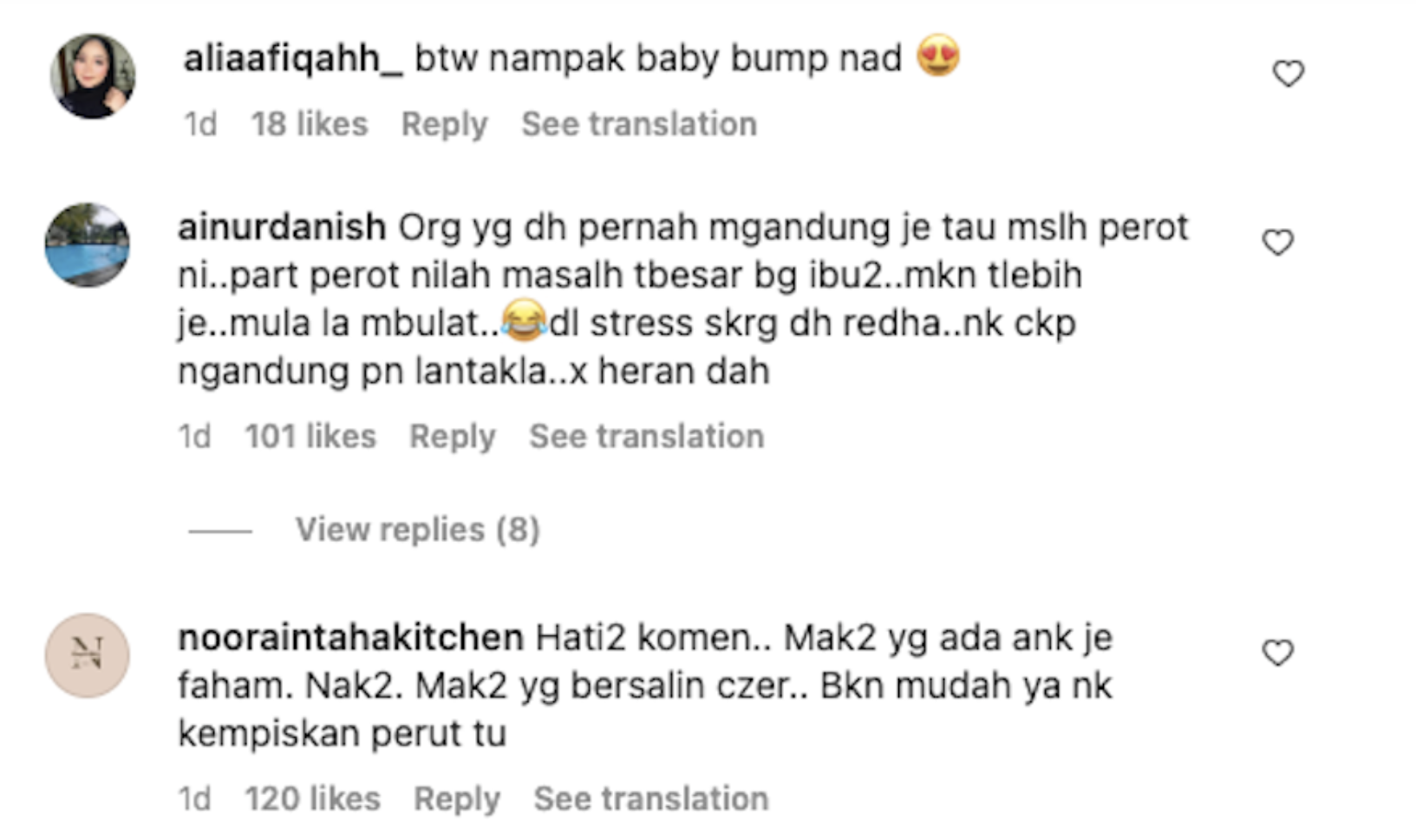 "Cepatnya, Baru Je Kahwin” - Nampak ‘Baby Bump’, Netizen Dakwa Nad Zainal Hamil?