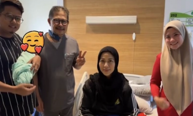 Syura Selamat Lahirkan Bayi Lelaki