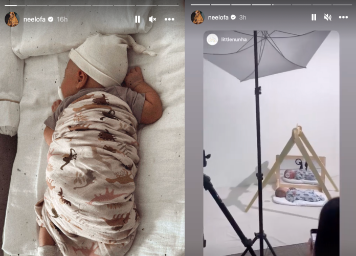 Neelofa Tunjuk Wajah Abdullah Abbas Dalam Pantulan Cermin