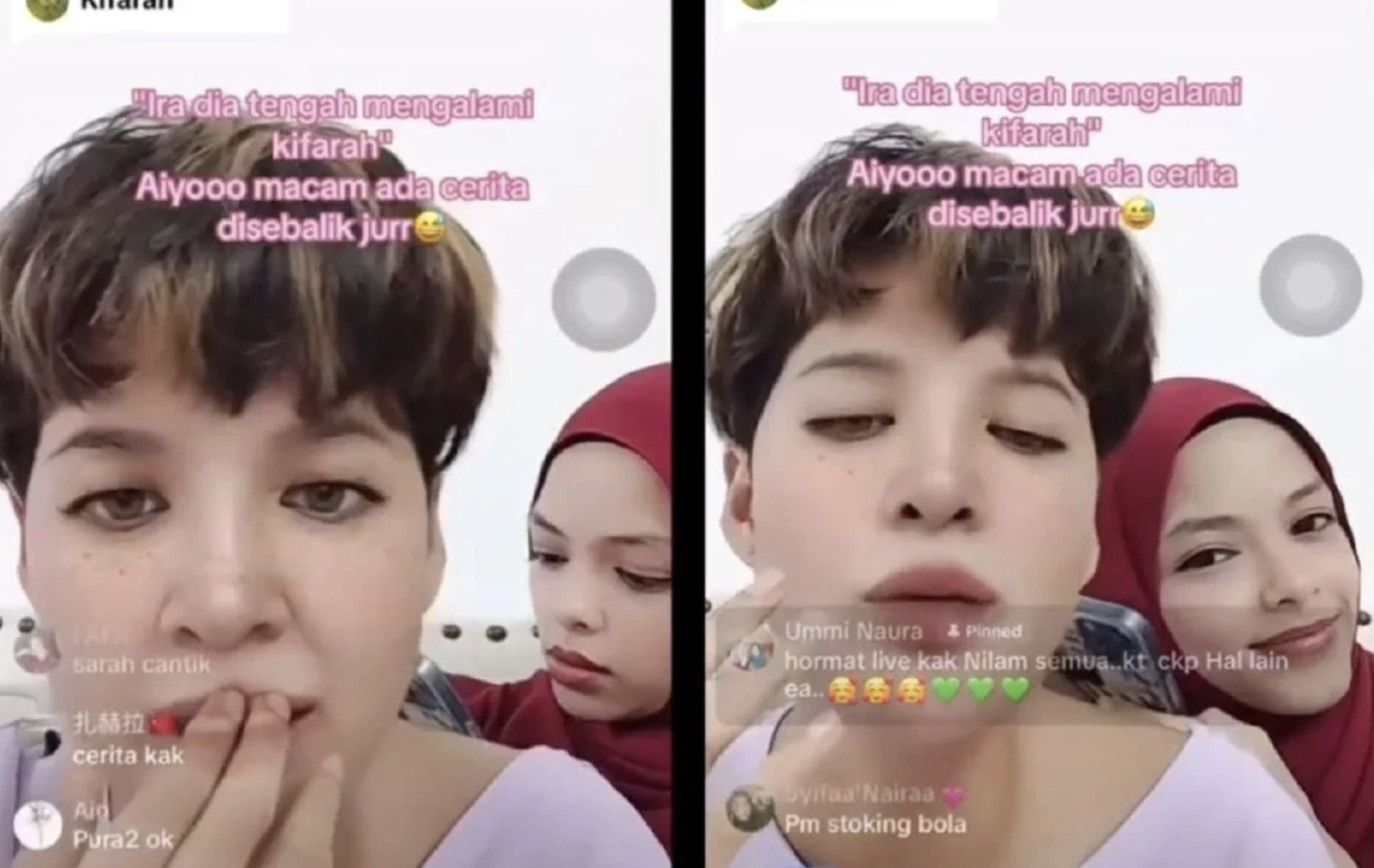 Ira Kazar Sedang Terima Kifarah?