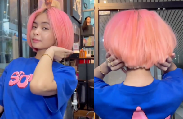 Qistina Raisah Tampil Rambut Pendek, Potongan Tak Sekata Jadi Perhatian