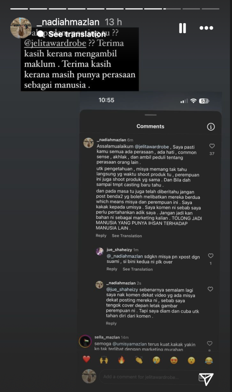 Kakak Dakwa Misya Tak Tahu Butik Muslimah Jemput Marissa & Aslam Jadi Model