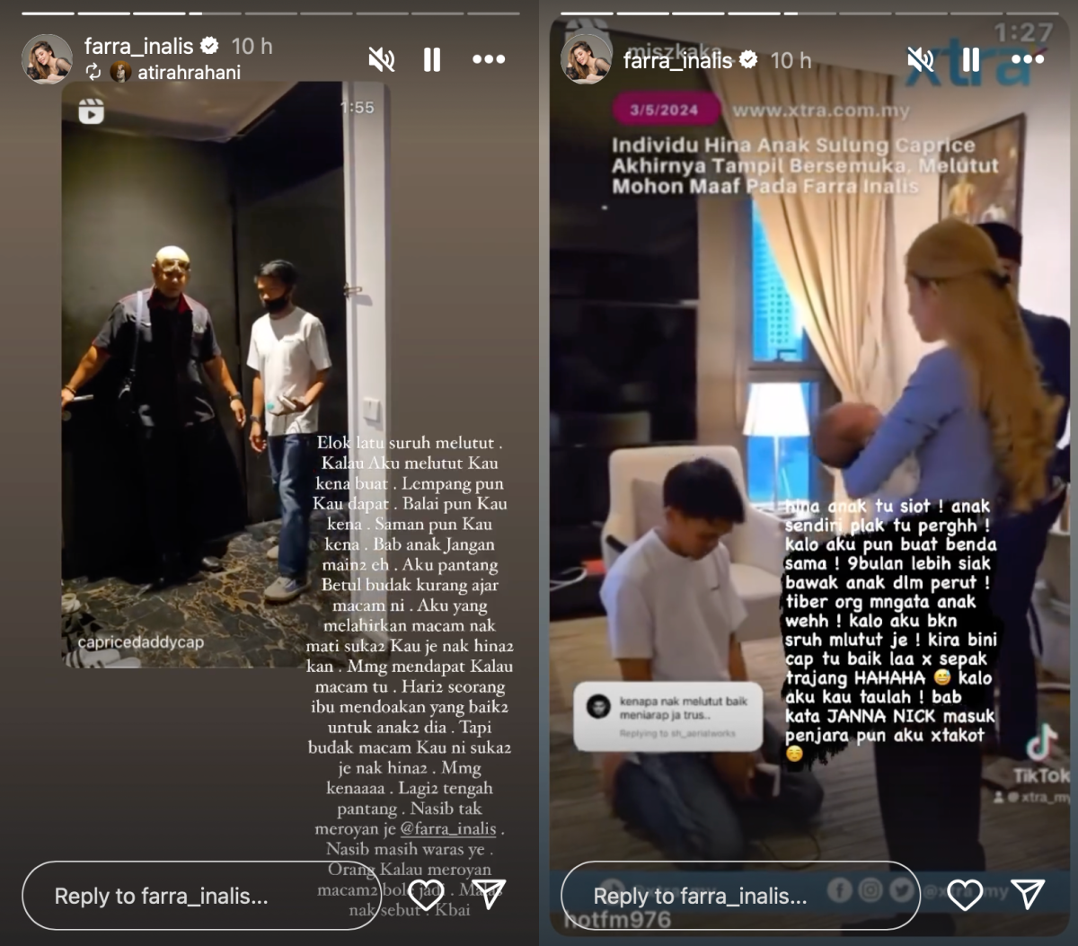 “Apalah Sangat Melutut Berbanding Apa Dia Cakap Dekat Anak Aku ...