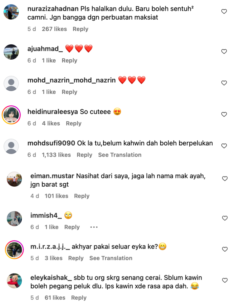 “Elok La Tu Belum Kahwin Dah Boleh Peluk” - Netizen Tegur Eyka Farhana