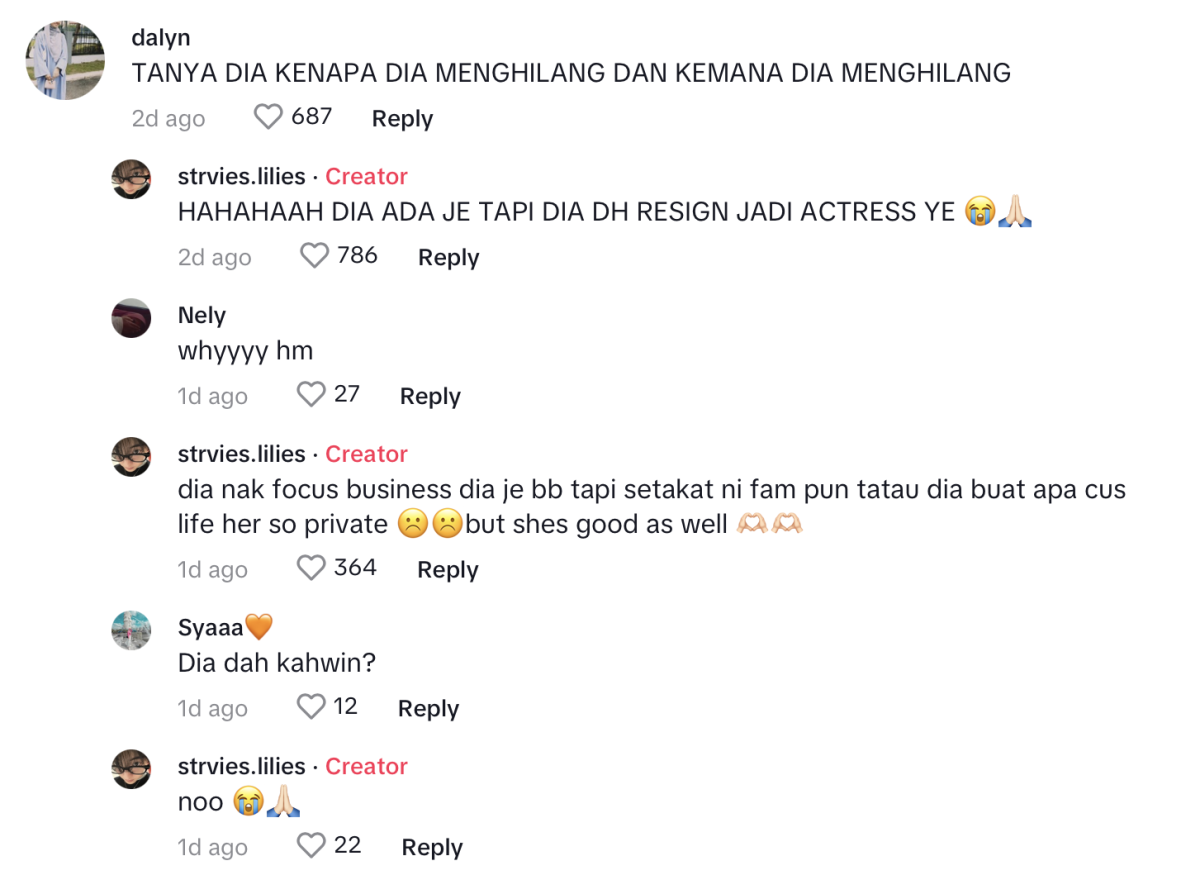 Anak Saudara Dedah Azar Azmi Belum Kahwin, Dah ‘Resign’ Jadi Artis