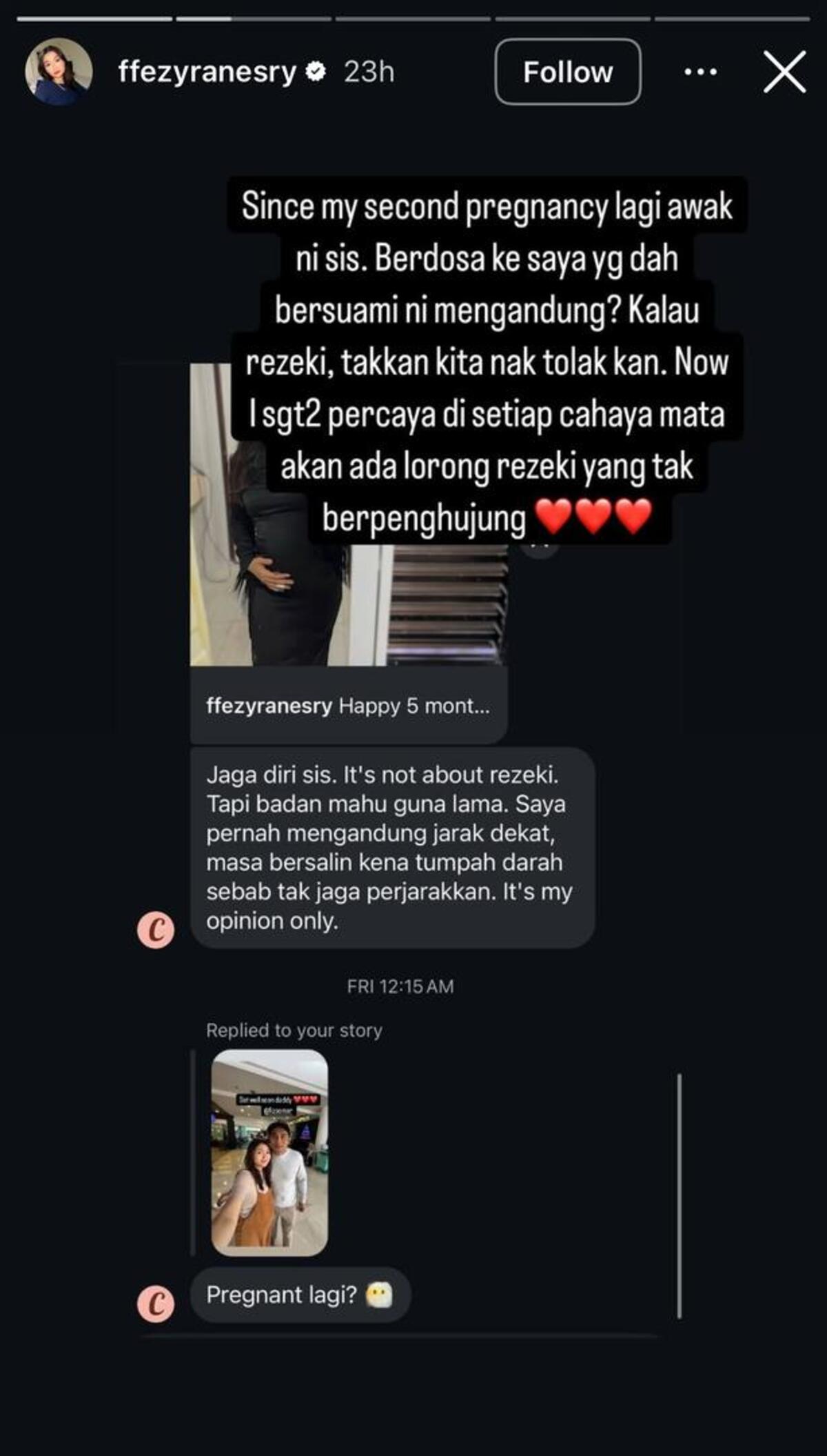 “Berdosa Ke Saya Yang Sudah Bersuami Ini Mengandung?” - Isteri Fizo Omar