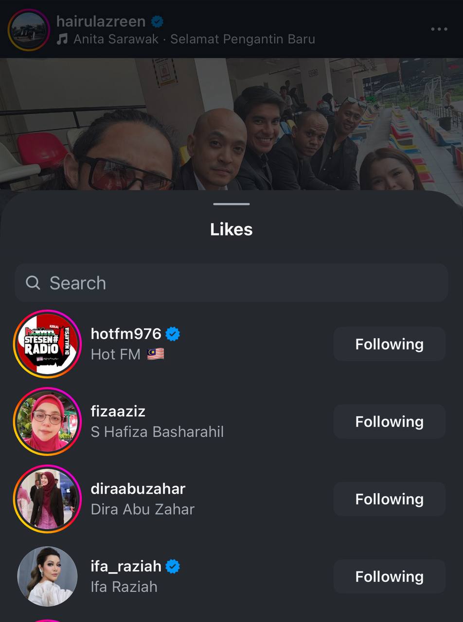 “Dulang Boys YB & Bella Astillah” - Ibu Aliff Aziz ‘Like’ Posting ...