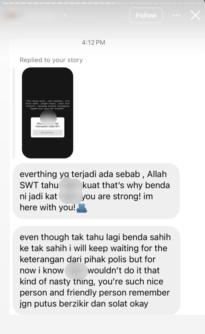 Artis Didakwa Kes Amang Seksual, Peminat Titip Kata-Kata Semangat