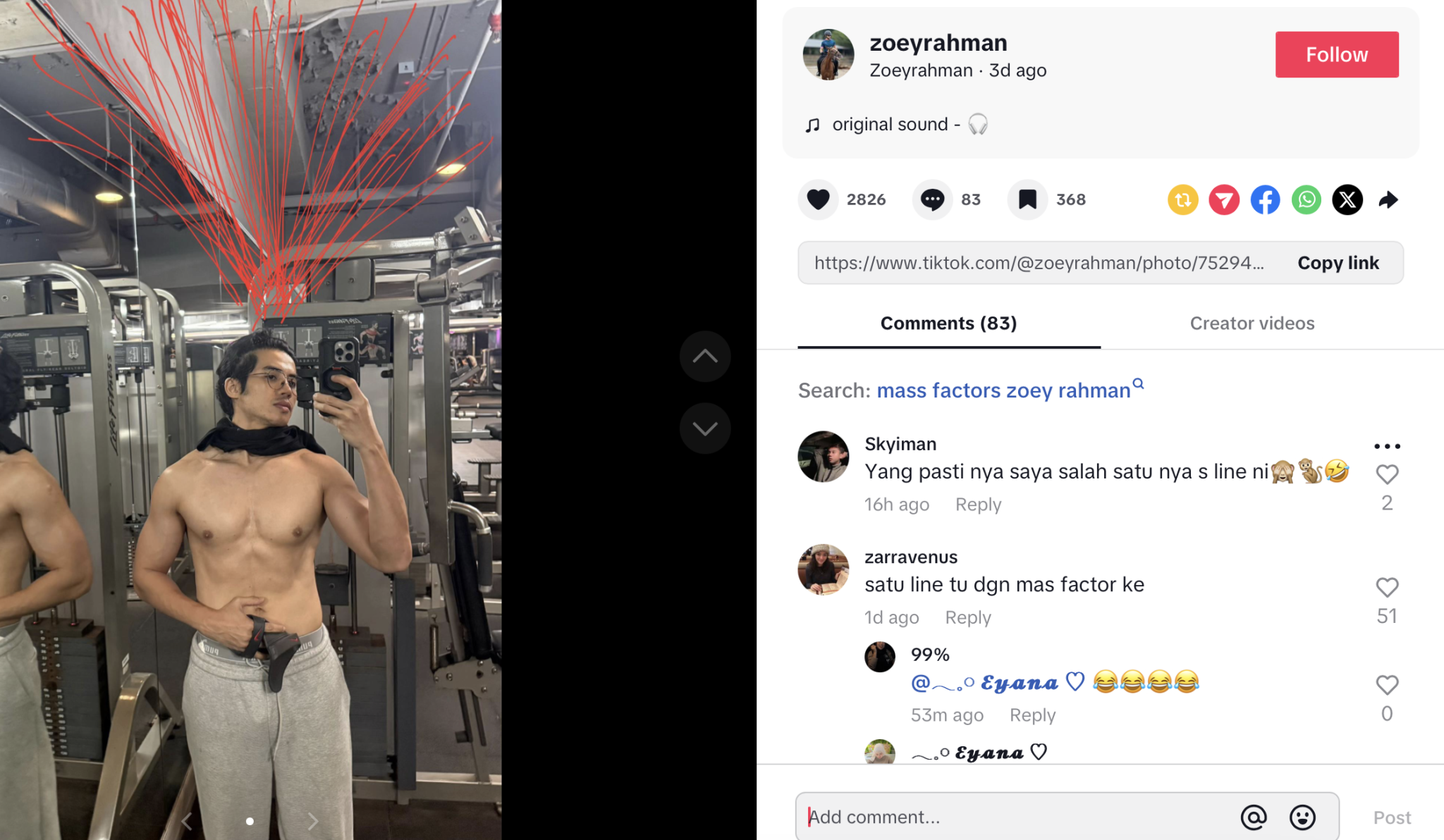 Zoey Rahman Buat Trend ‘S-Line’, Ada Yang Komen “Saya Salah Sorang Yang pernah On”