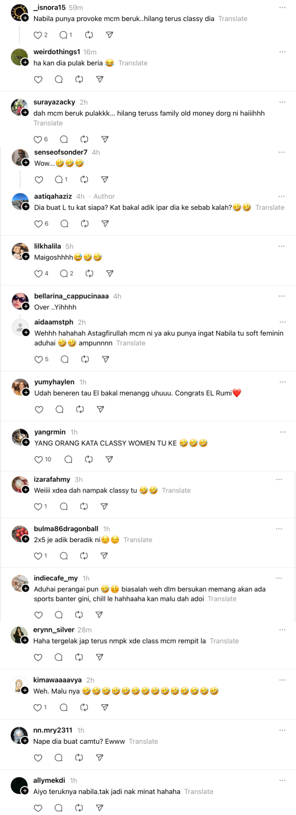 Noor Nabila Tunjuk Isyarat ‘L’ Pada El Rumi? Netizen Kata “Hilang Terus ...