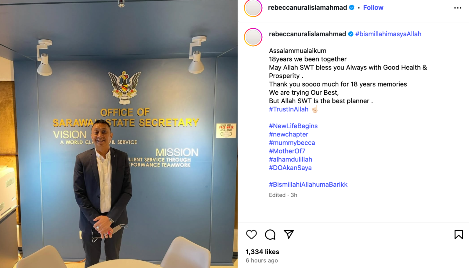 Kapsyen Single Mother, Status Rumah Tangga Rebecca Jadi Tanda Tanya