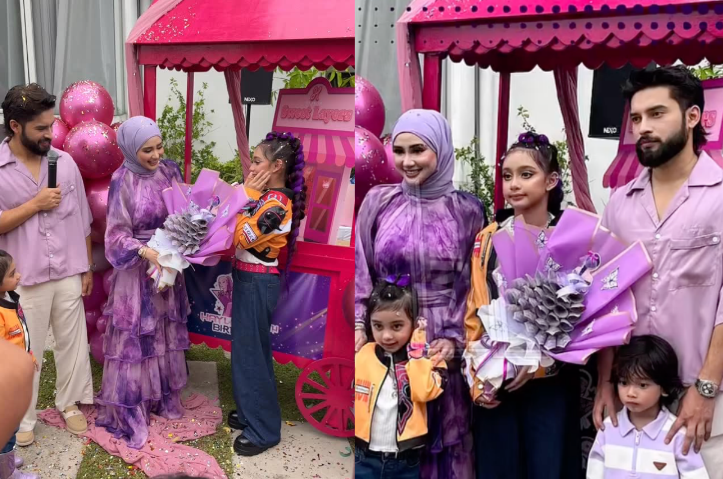 Catat Jualan RM100,000, Wawa & Aeril Hadiahkan Kedai Untuk Hayla