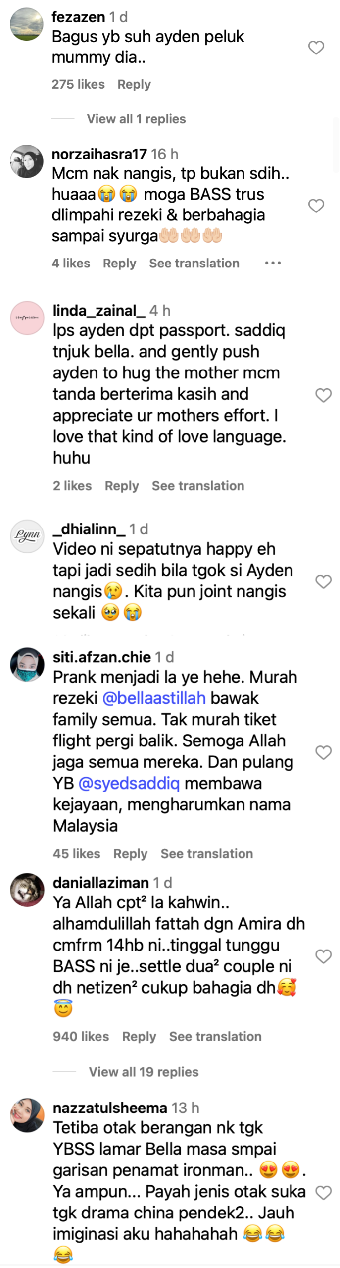 Bella Astillah Buat Kejutan, Bawa Anak-Anak Ke Perancis Sokong Syed Saddiq