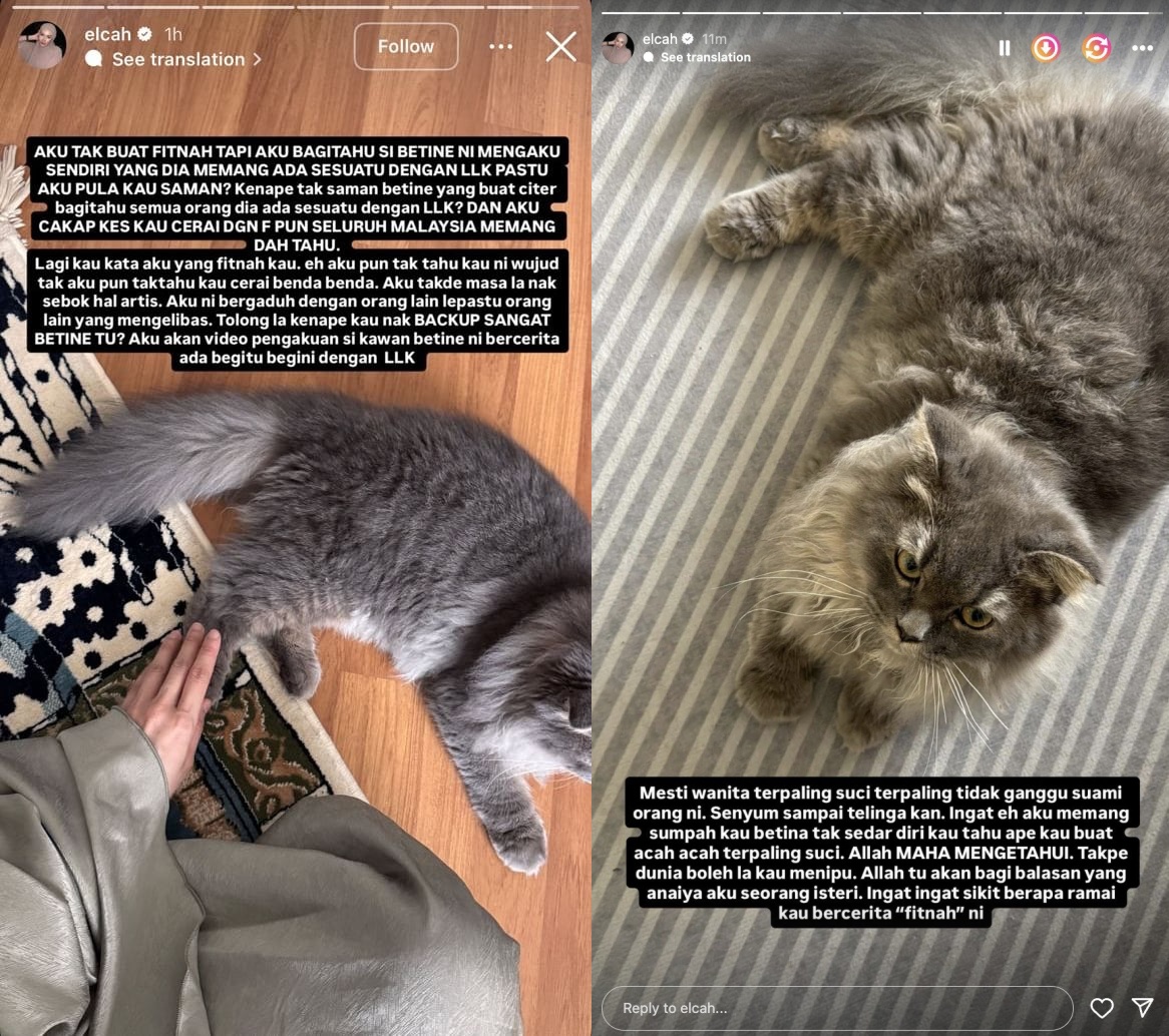“Aku Tak Buat Fitnah, Betina Ni Mengaku Sendiri... Lepas Tu Aku Pula Kau Saman?” - Elcah