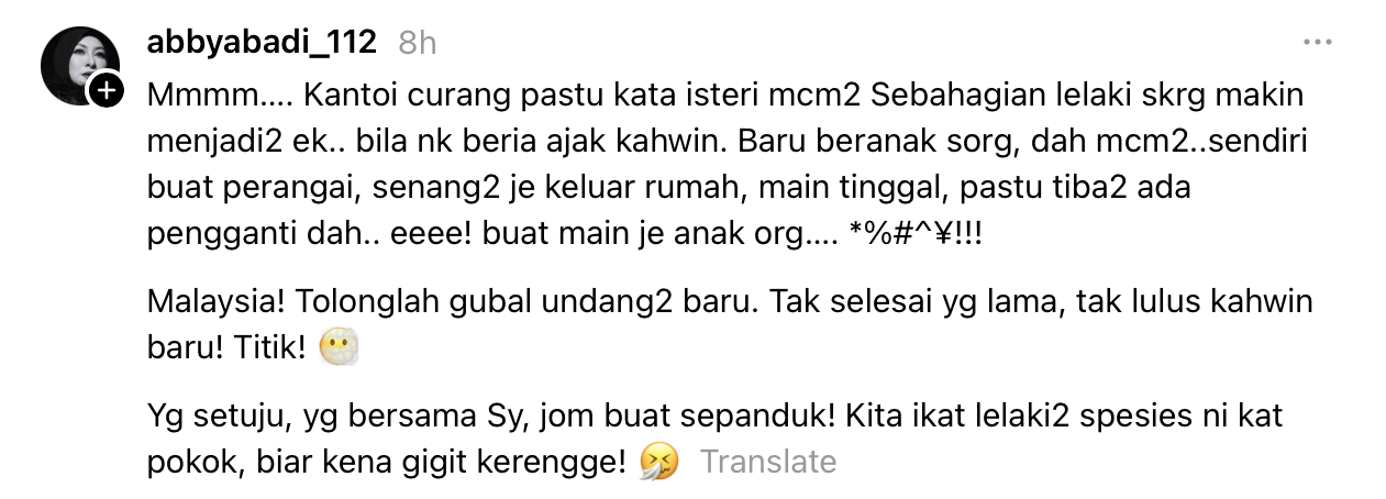 “Kantoi Curang Pastu Kata Isteri Macam-Macam, Segelintir Lelaki ...