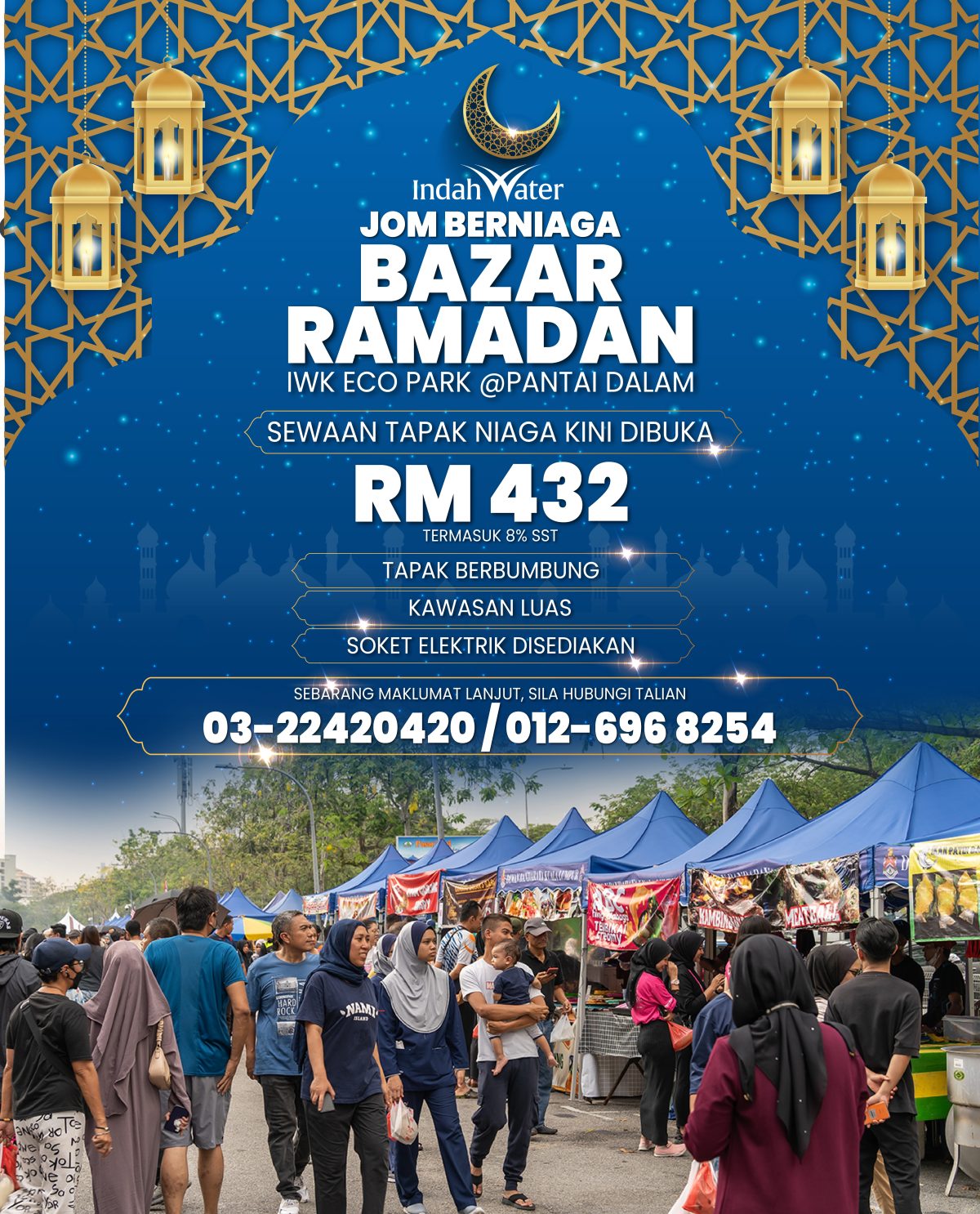 Peniaga, Ready? Bazar Ramadan IWK Eco Park 2026 Dah Buka!