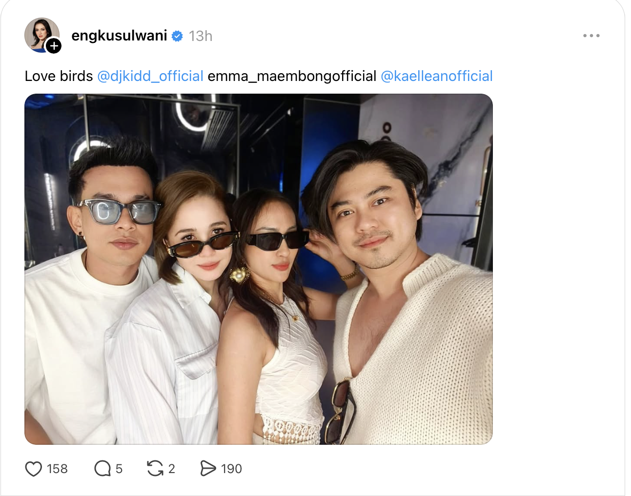Emma Maembong, DJ Kidd Kembali Bercinta?