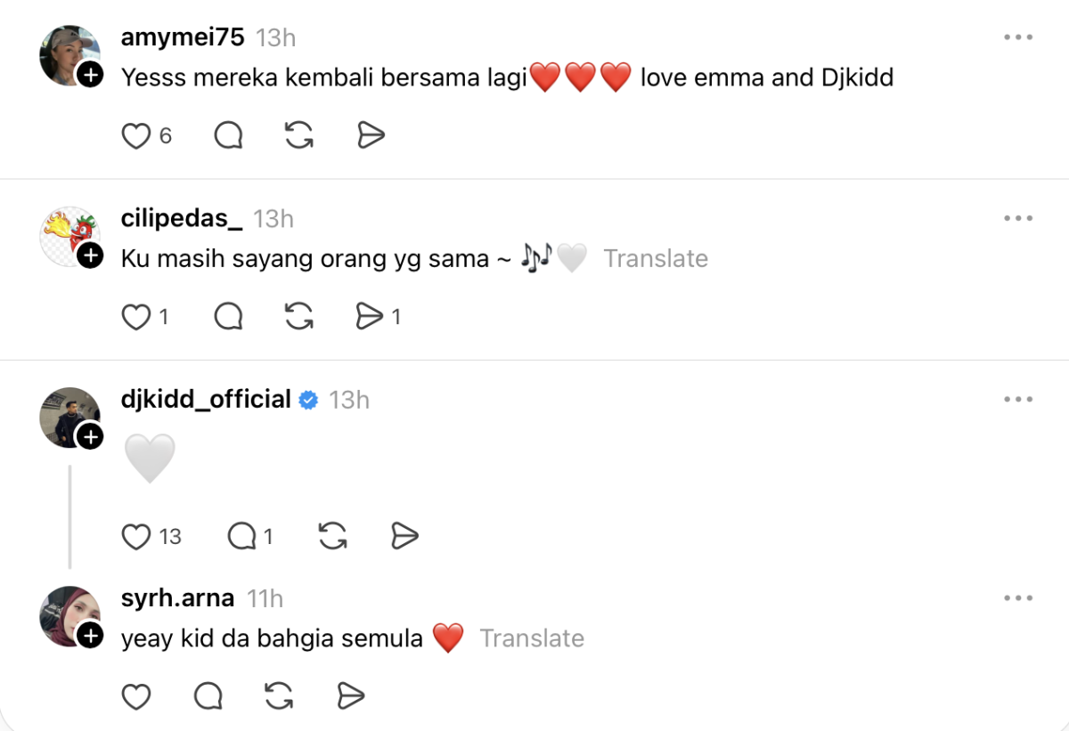 Emma Maembong, DJ Kidd Kembali Bercinta?